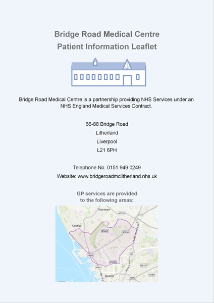 Bridge Road Medical Centre - Practice Leaflet